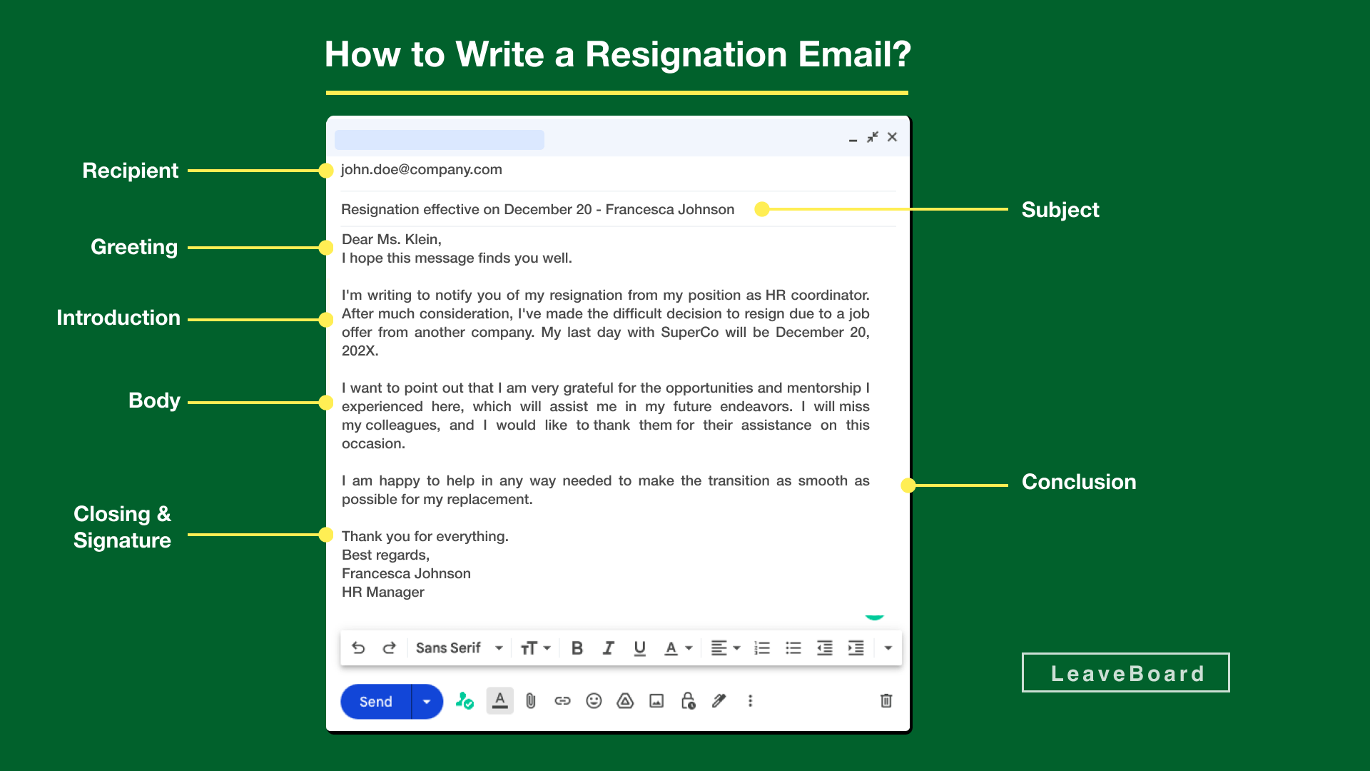 Format Resign Funny Resignation Letter Sample And Examples [Word]